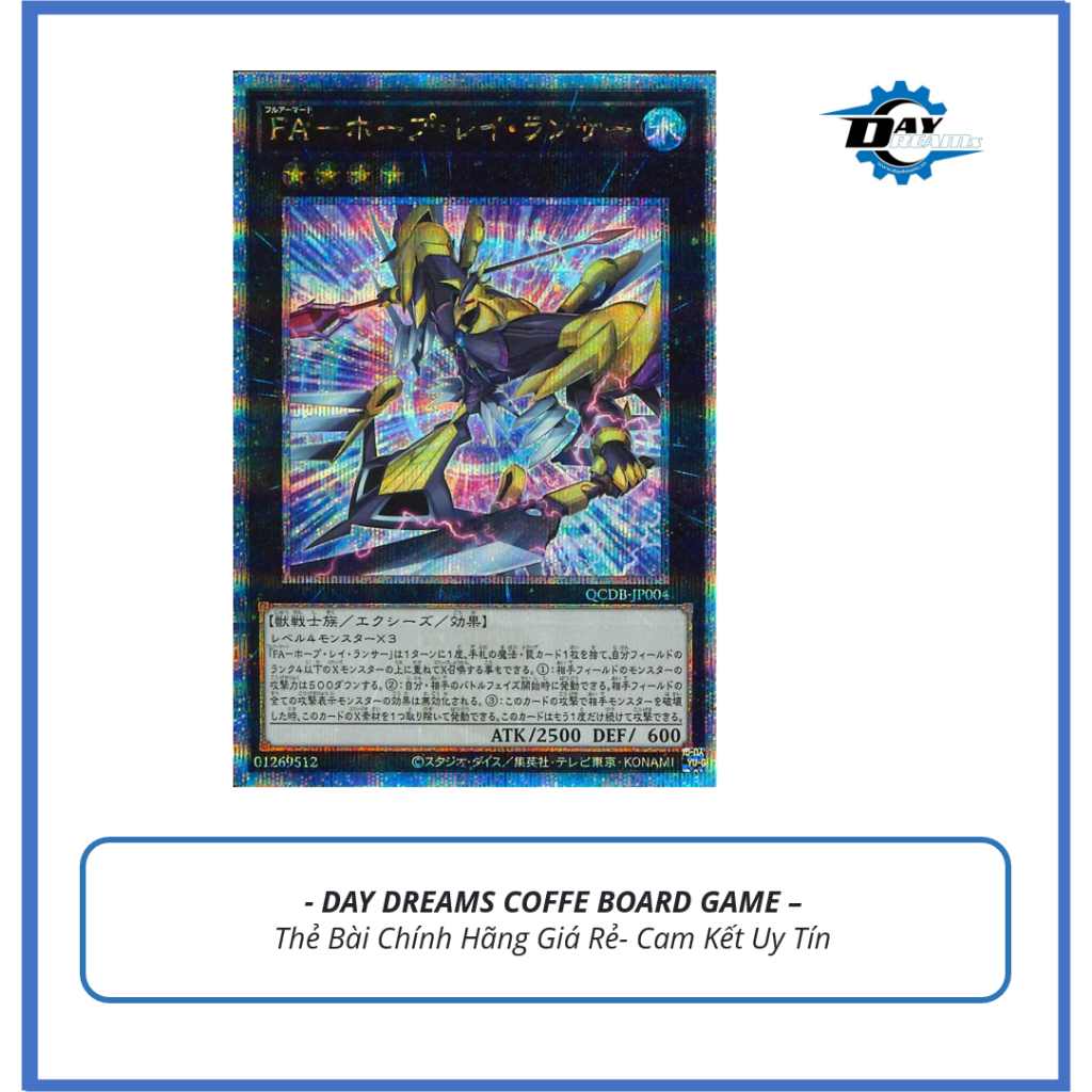 Thẻ Bài Yugioh Chính Hãng Ngôn Ngữ Tiếng Nhật: Full Armored Utopic Ray ...