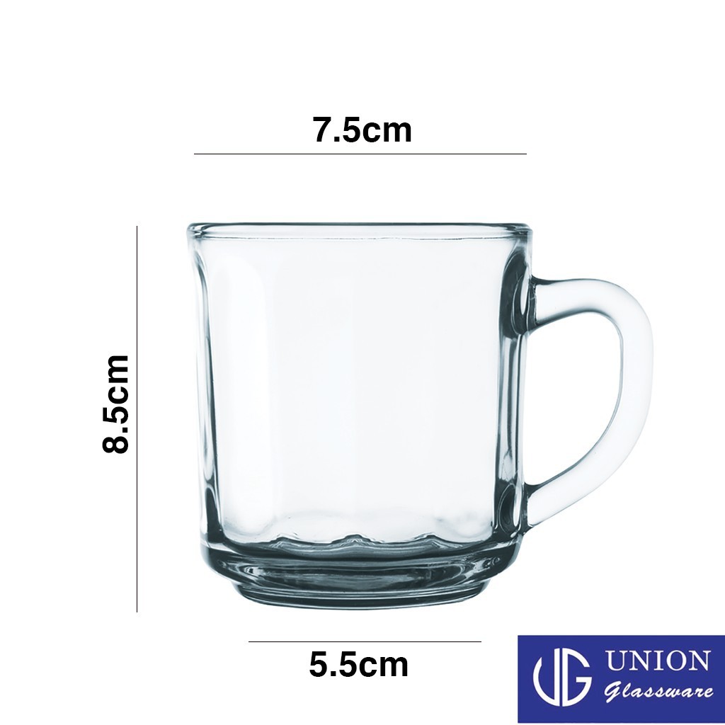 Bộ Ly có quai UG 345 Thái Lan 295ML (bộ 6 cái) (có nhận in logo); CÓ XUẤT HÓA ĐƠN VAT | Shopee ...