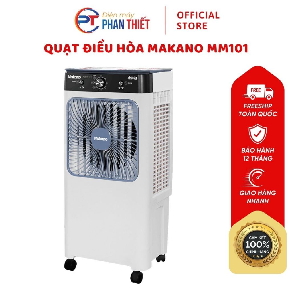 Quạt Điều Hòa Dân Dụng Makano MM101 Với Thiết Kể Nhỏ Gọn Tiện Ích Cùng ...