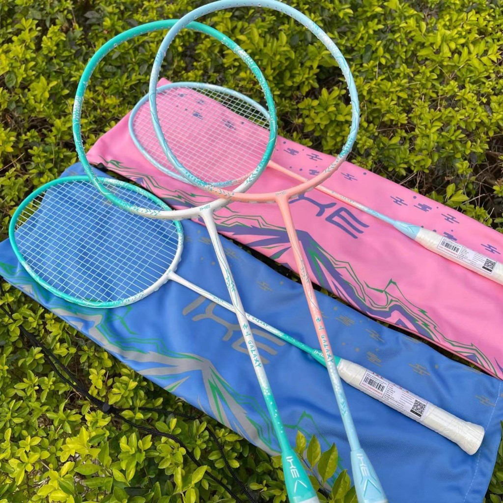 Vợt Cầu Lông IXE Galaxy mẫu mới 2024 chính hãng căng sẵn cước ( Tặng ...