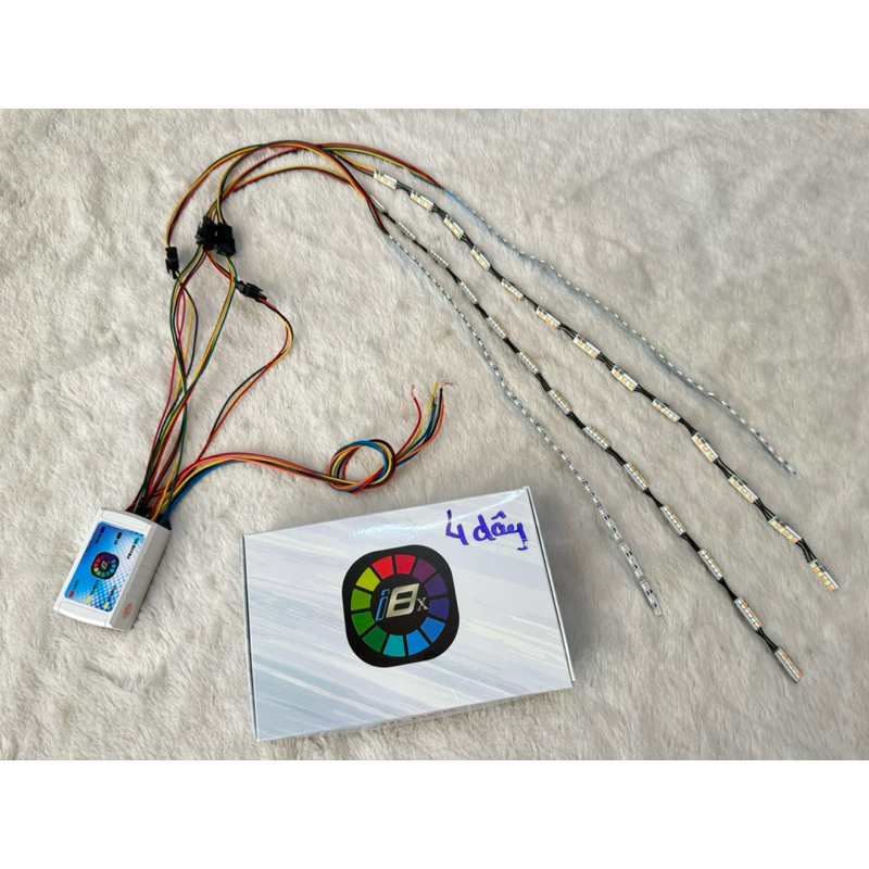 Dây led audi i8x 4 dây led sử dụng app i8 (1 bộ) | Shopee Việt Nam