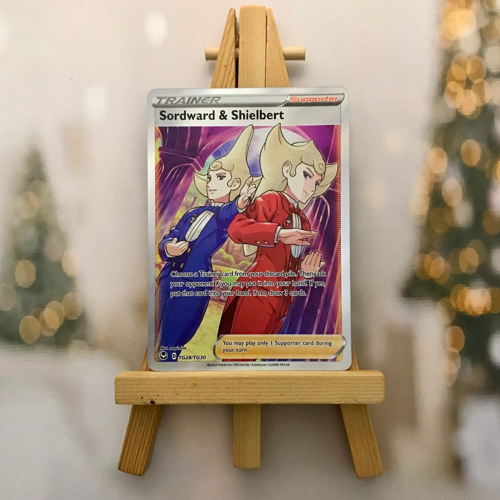 Thẻ hình Pokemon Sordward & Shielbert TG28/TG30 - Lá bài lẻ Ultra Rare ...