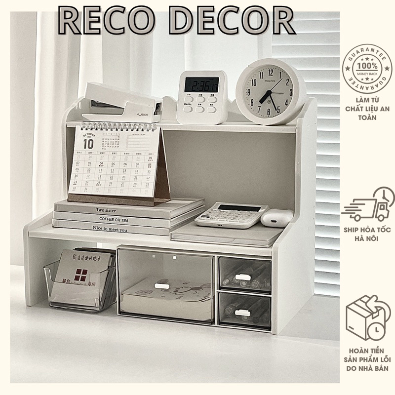 Kệ Để Bàn mini RECO Sắp Xếp Decor Trang Trí Bàn Học | Shopee Việt Nam