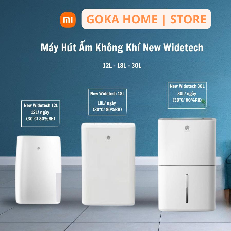 Máy Hút Ẩm Không Khí Thông Minh New Widetech 18L - 30L Điều Khiển Qua App Điện Thoại - Hàng ...