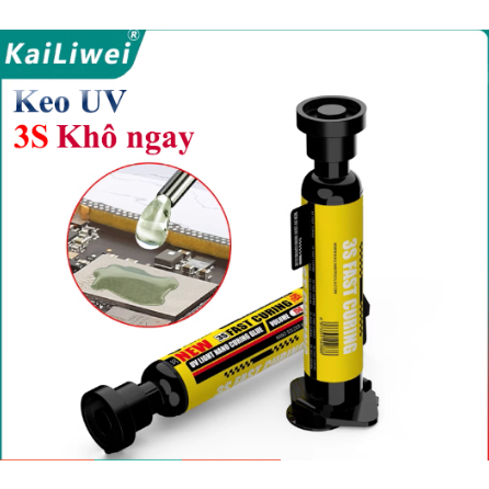 Keo UV KaiLiwei khô siêu nhanh, cách điện tốt ( Khô sau 3S ) | Shopee ...