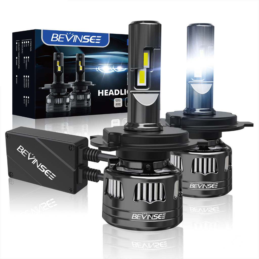 Đèn LED siêu sáng pha cos ô tô xe hơi xe máy Bevinsee V45 120W 12V ...