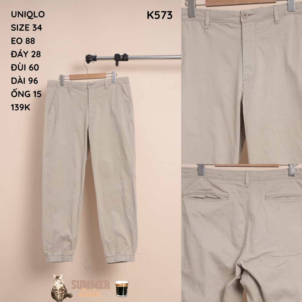 [SIZE trên 34] Quần kaki, quần vải 2hand basic hiệu xịn xò - secondhand (2hand) COB.vintage ...