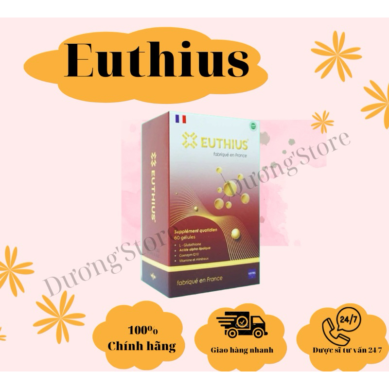Euthius, chống oxy hóa toàn diện công thức tối ưu, glutathion hàm lượng ...