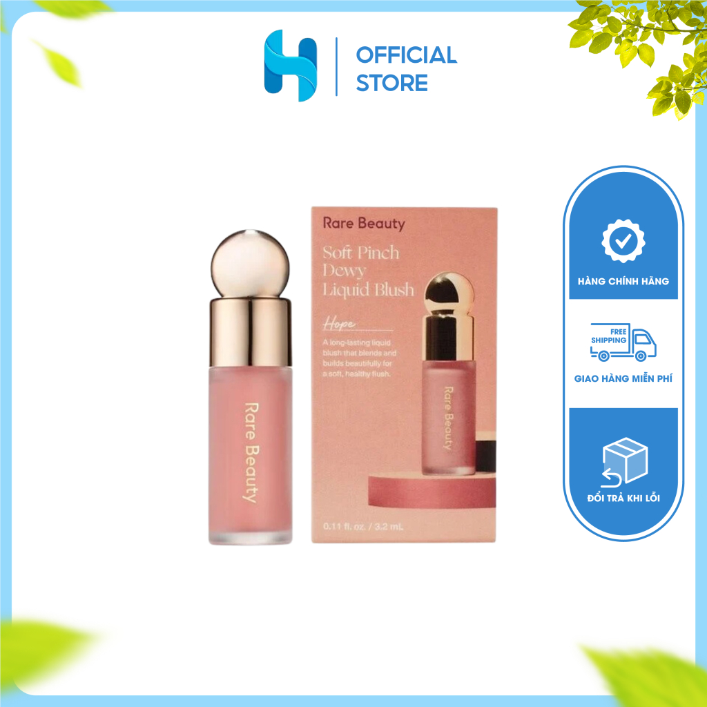 [3.2ml fullbox] Má hồng kem Rare Beauty Liquid Blush HOPE mini | Shopee ...