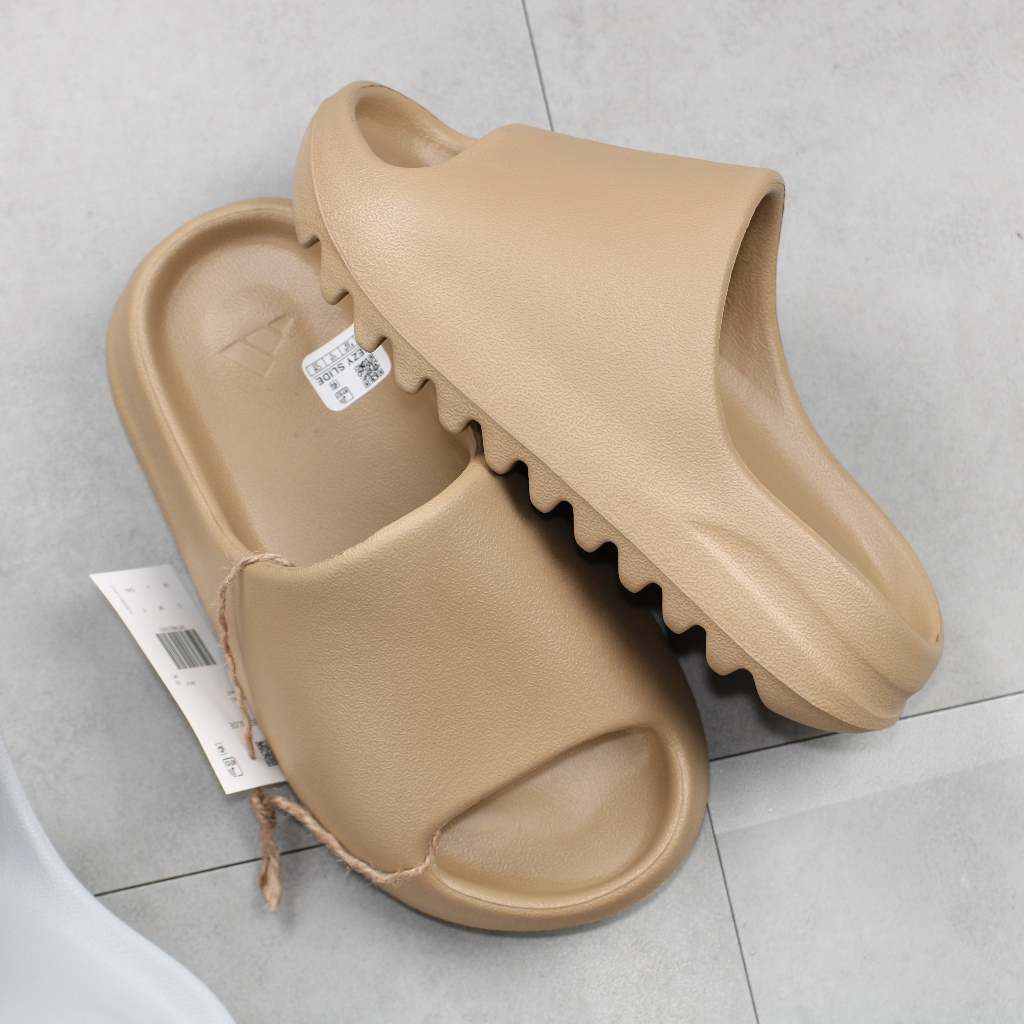 Dép YZ slide 3 màu basic vân nhám đế cao bản full cao cấp dành cho Nam ...