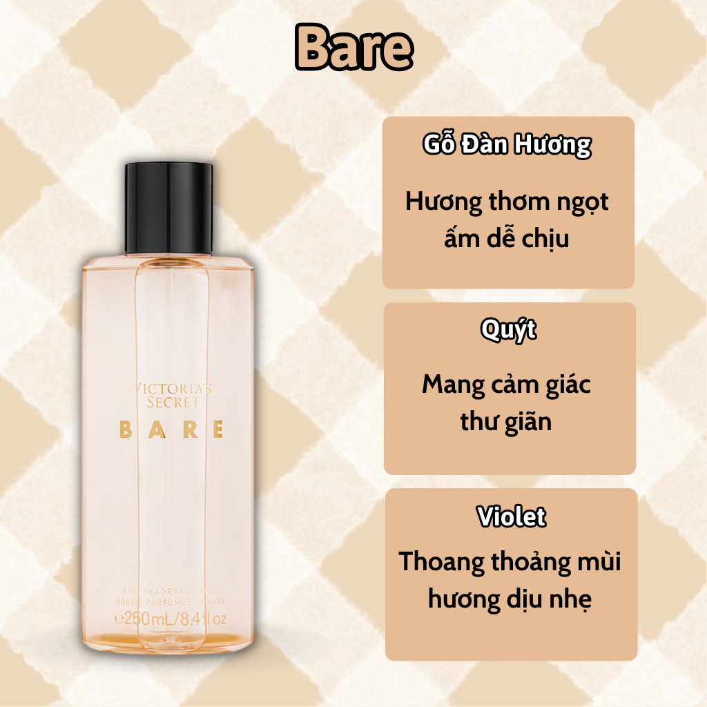Body Mist Victoria Secret Chính Hãng 250ml, Xịt Thơm Body Toàn Thân ...