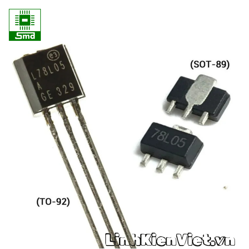 IC nguồn ổn áp họ 78xx 78L05 78L09 78L12 78L15 78L 78L24 kiểu chân cắm ...