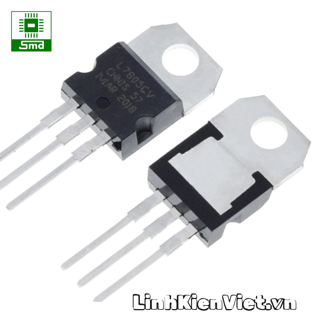IC Nguồn ổn áp 5V 9V 12V 15V Loại Cắm TO220 7805 7809 7812 7905 7912 1 ...