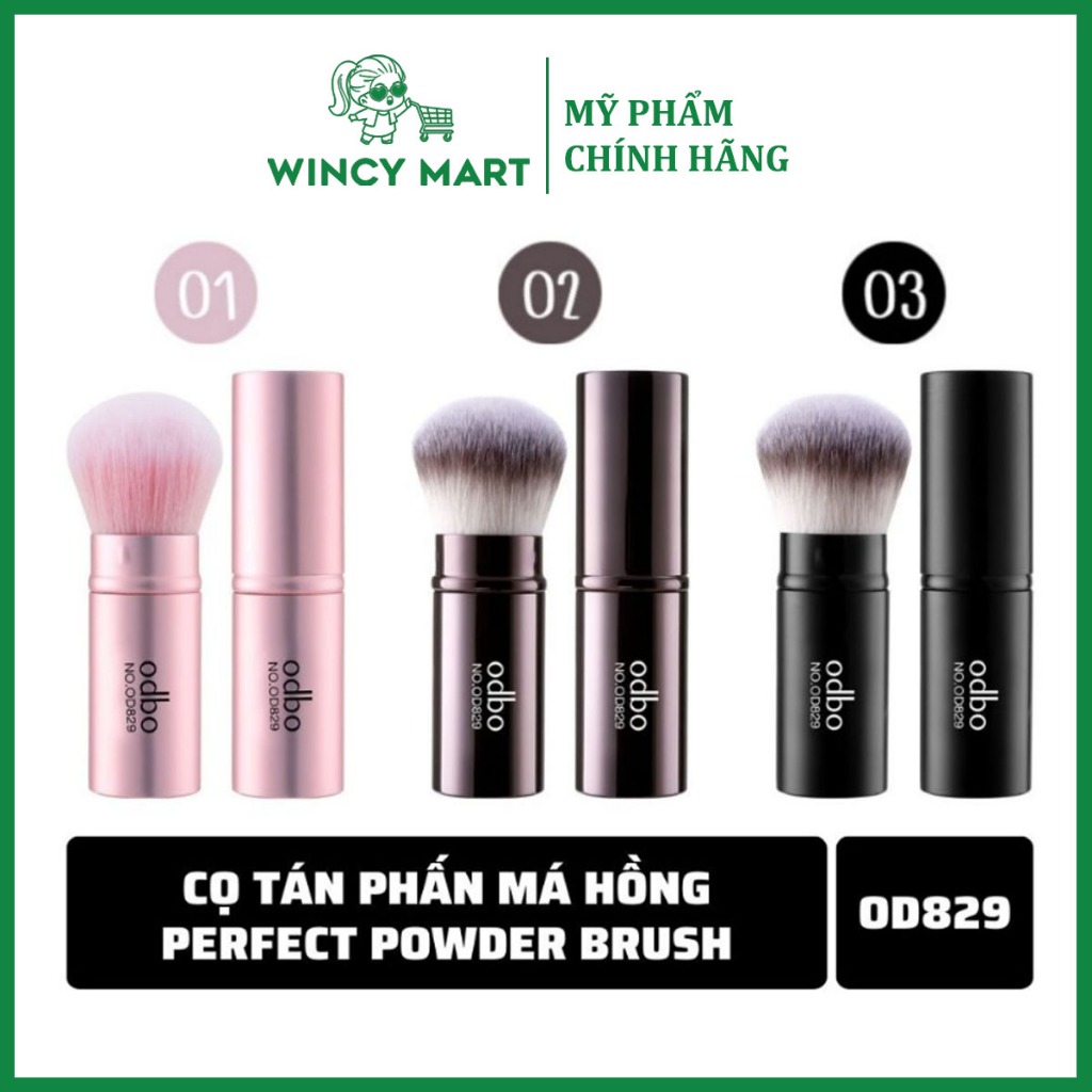 [Chuẩn Thái] Cọ Tán Phấn Má Hồng Odbo Perfect Powder Brush Beauty Tool OD829 Thái Lan Lông Mềm ...