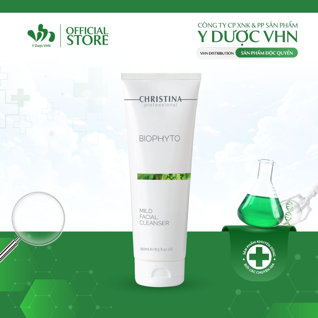 Sữa Rửa Mặt Sạch Sâu Bio Phyto Mild Facial Cleanser CHRISTINA Hỗ Trợ ...