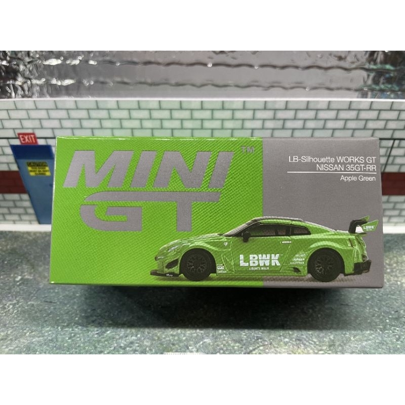 Mini GT Nissan GTR R35 LBWK Apple Green Hiếm | Shopee Việt Nam