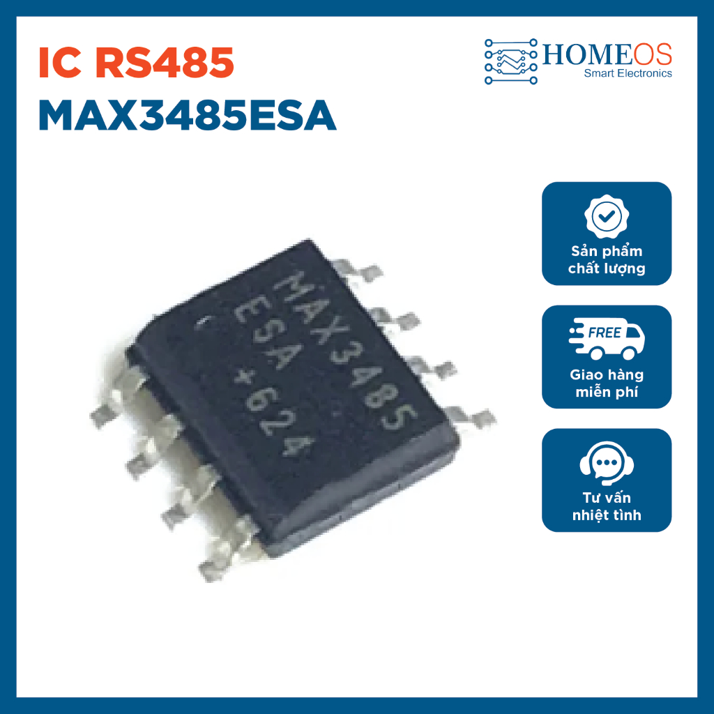 Linh kiện chính hãng IC RS485 MAX3485ESA | Shopee Việt Nam