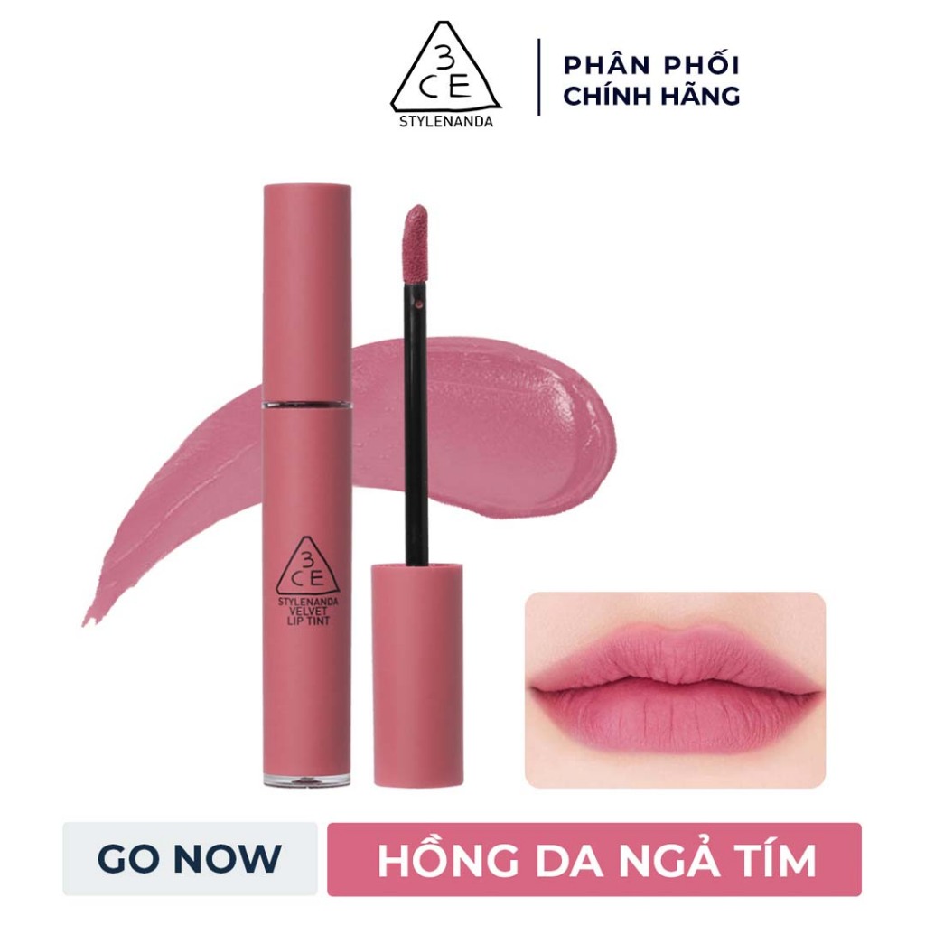 [Chính Hãng] Thanh lý Mỹ phẩm - Son Kem Lì 3CE Mịn Như Nhung Velvet Lip ...