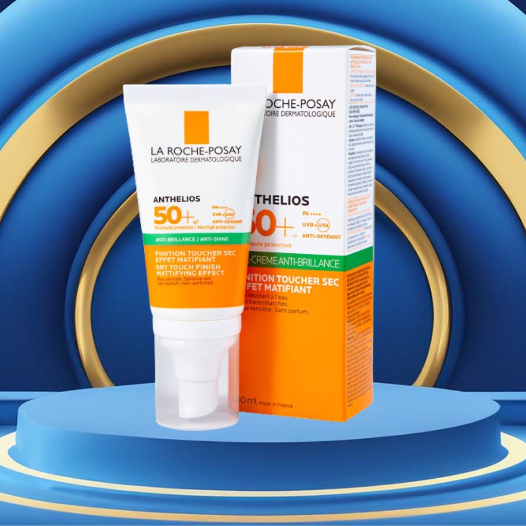 Kem chống nắng La roche Posay Anthelios SPF 50+ kcn cho da dầu nhờn ...