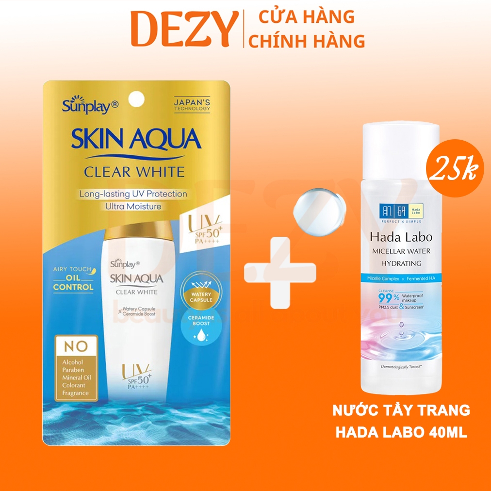 Kem Chống Nắng Sunplay Skin Aqua Nắp Vàng / Nắp Xanh / Nắp Trắng / Hồng ...