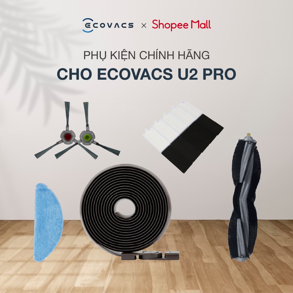 Phụ kiện cho Robot Ecovacs U2 Pro (U2 Series) | Chổi chính Ecovacs U2 ...