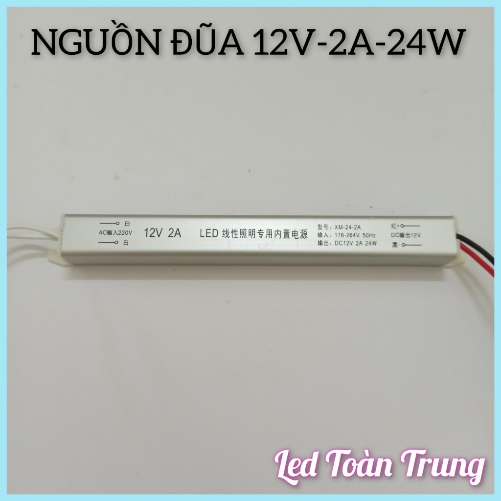 Nguồn đèn led 12V 2A, 3A, 5A, nguồn đũa siêu nhỏ gọn. | Shopee Việt Nam
