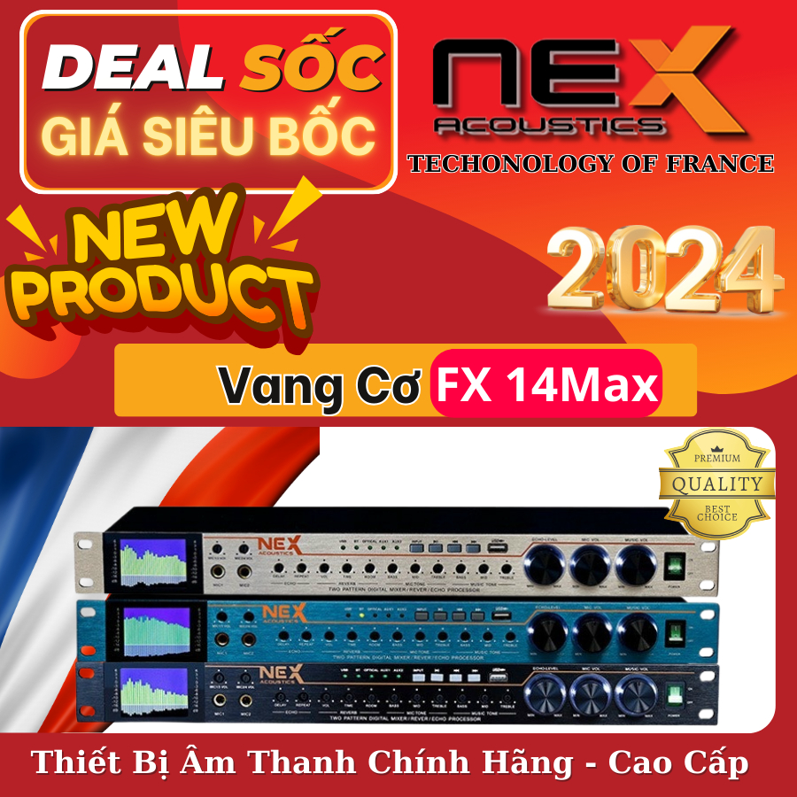 Vang Cơ NEX Acounstic FX14 max - Tích Hợp Chống Hú - Echo - Reverb ...