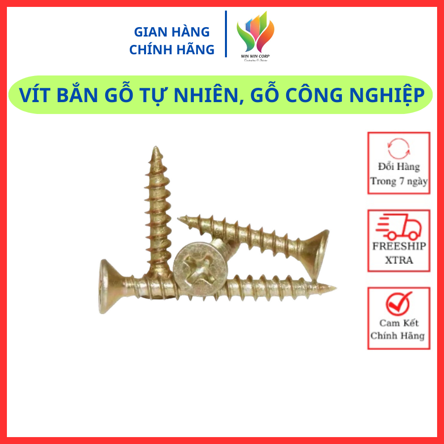1KG Vít bắn gỗ tự nhiên gỗ công nghiệp 1F5, 2F, 2F5, 3F, 4F, 5F, 6F, 7F | Shopee Việt Nam