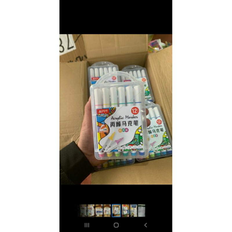 Hộp 80 màu acrylic maker vẽ lên mọi chất liệu | Shopee Việt Nam