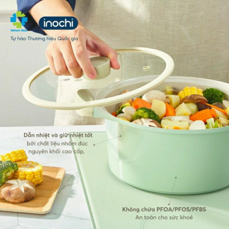 Nồi vân đá Omi Simple INOCHI size 20cm | Shopee Việt Nam