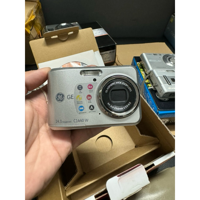 Máy ảnh kỹ thuật số compact du lịch Digital GE C1440W (FULLBOX)- Màu ...
