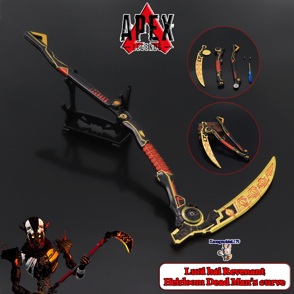 Mô hình Apex Legend Lưỡi hái Revenant Heirloom Dead man's curve 30cm ...