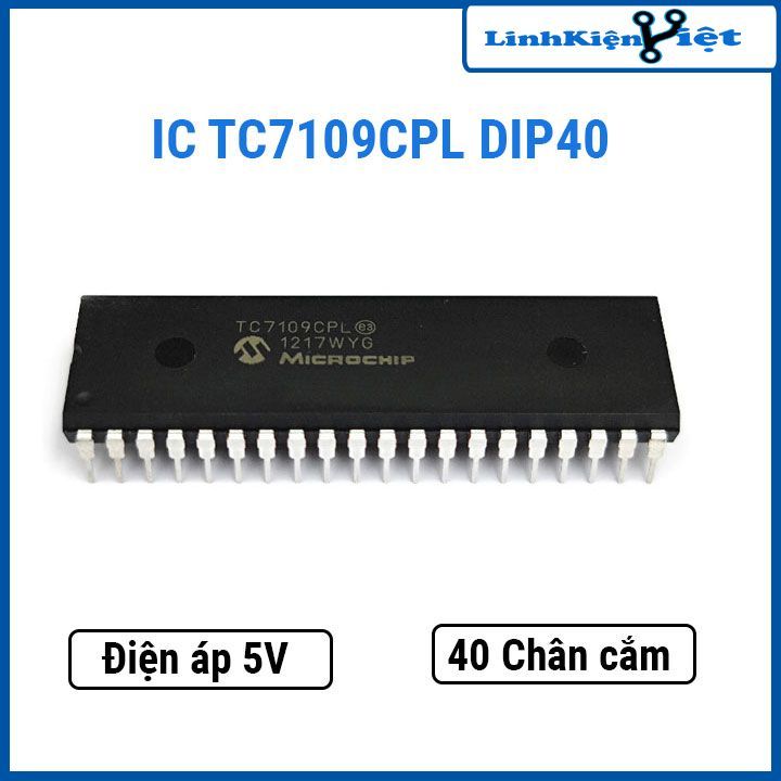 IC TC7109CPL chân cắm DIP40 | Shopee Việt Nam