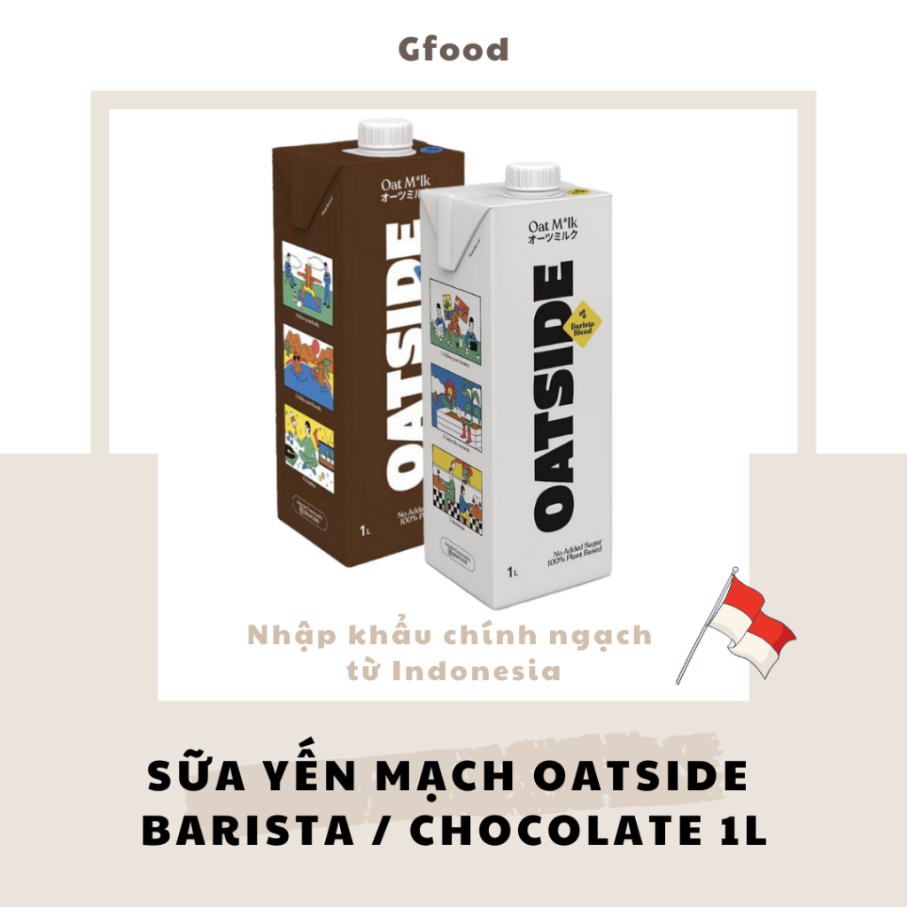 Oatside Sữa Yến Mạch Barista Edition / Socola 1L | Shopee Việt Nam