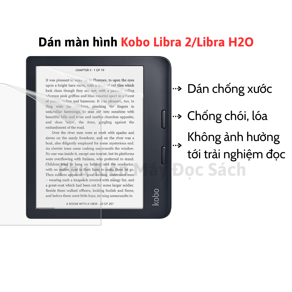 Dán Màn Hình Kobo Libra 2/Libra Colour/Libra H2O, Dán Chống Chói Loá ...