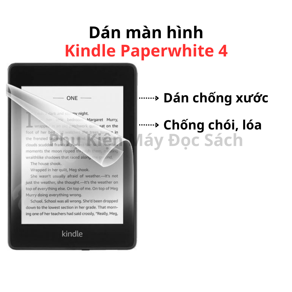 Dán Màn Hình Kindle Paperwhite 1/2/3/4/5/Oasis2/3, Libra 2/H2O, Poke 2 ...