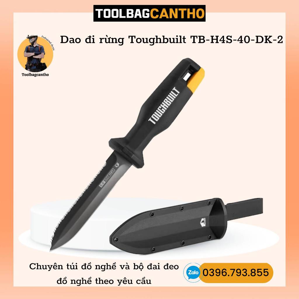 Dao đi rừng Toughbuilt TB-H4S-40-DK-2 | Shopee Việt Nam