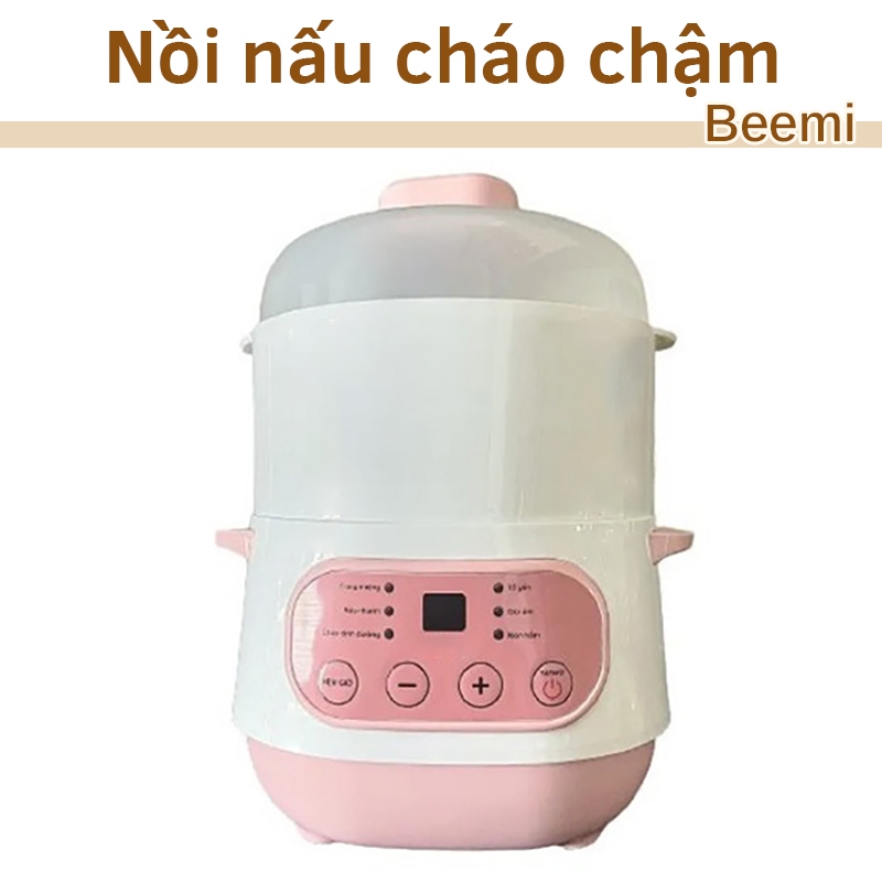 Bản Tiếng Việt Nồi Nấu Cháo Chậm Beemi Nồi Hầm Điện Cách Thủy Dung Tích ...