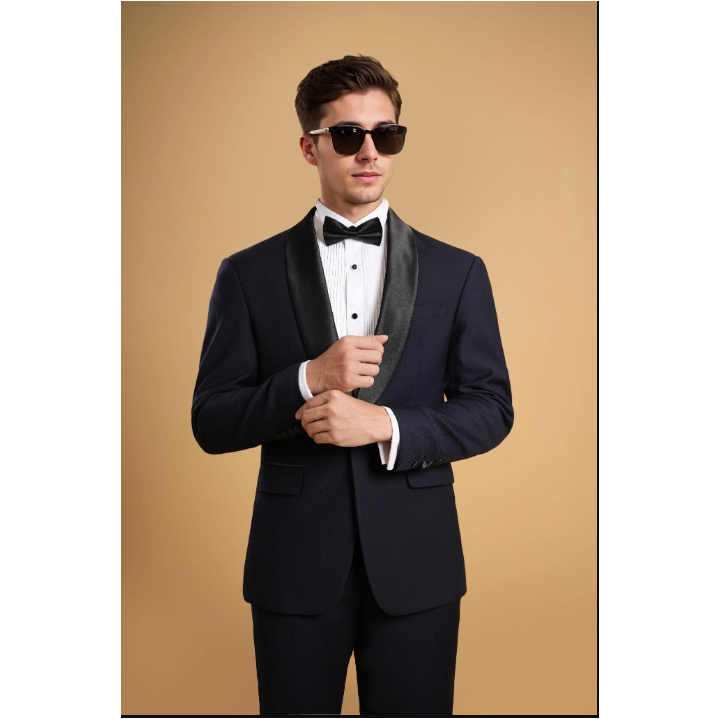 ÁO VEST NAM ADAM STORE XANH CỔ SAM AV370CS | Shopee Việt Nam
