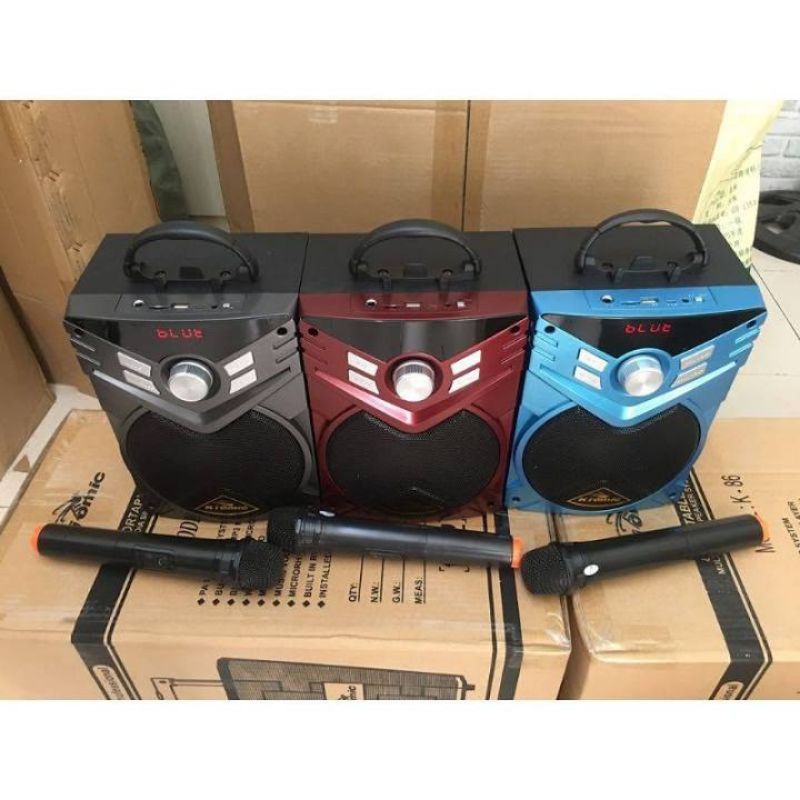 Loa karaoke k56 kiomic tặng kèm 1 micro không dây | Shopee Việt Nam