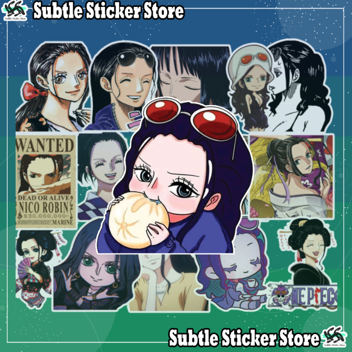 [One Piece] - Set 10/15 Sticker Nico Robin - anime/manga One Piece dán ...