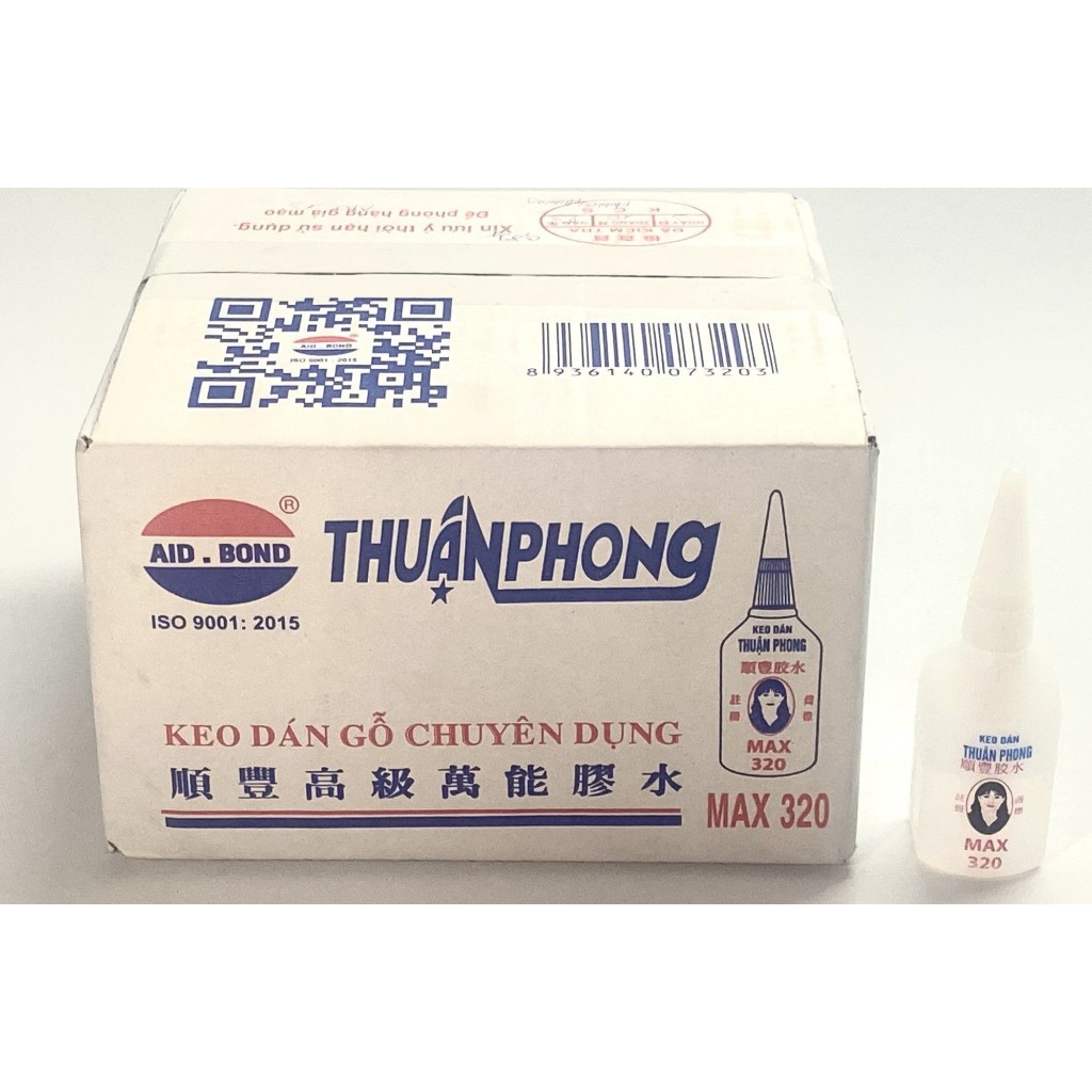 Hộp 25 Chai Keo Dán Gỗ Tiện Lợi Max320. | Shopee Việt Nam