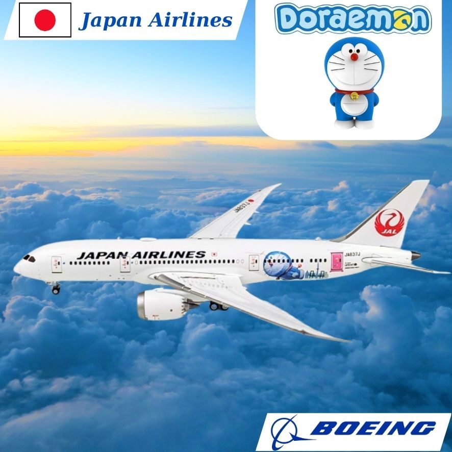 Mô Hình Giấy Máy Bay Thương Mại BOEING 787-9 Japan Airlines (Doraemon ...