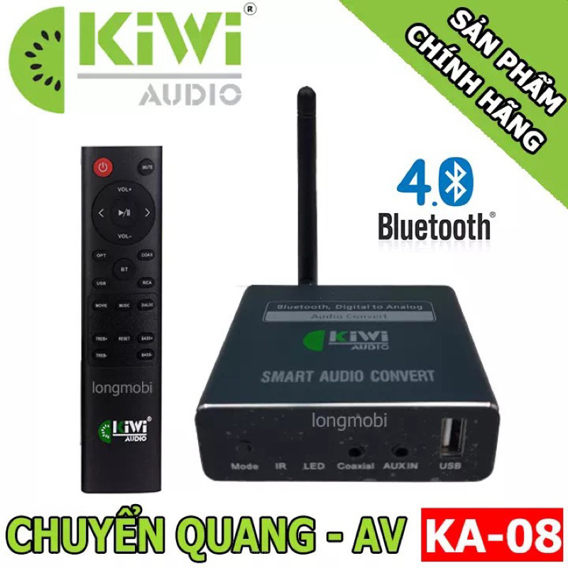 KIWI- KA03 Pro và KA08 - Bộ chuyển âm thanh Digital sang Analog, kết ...