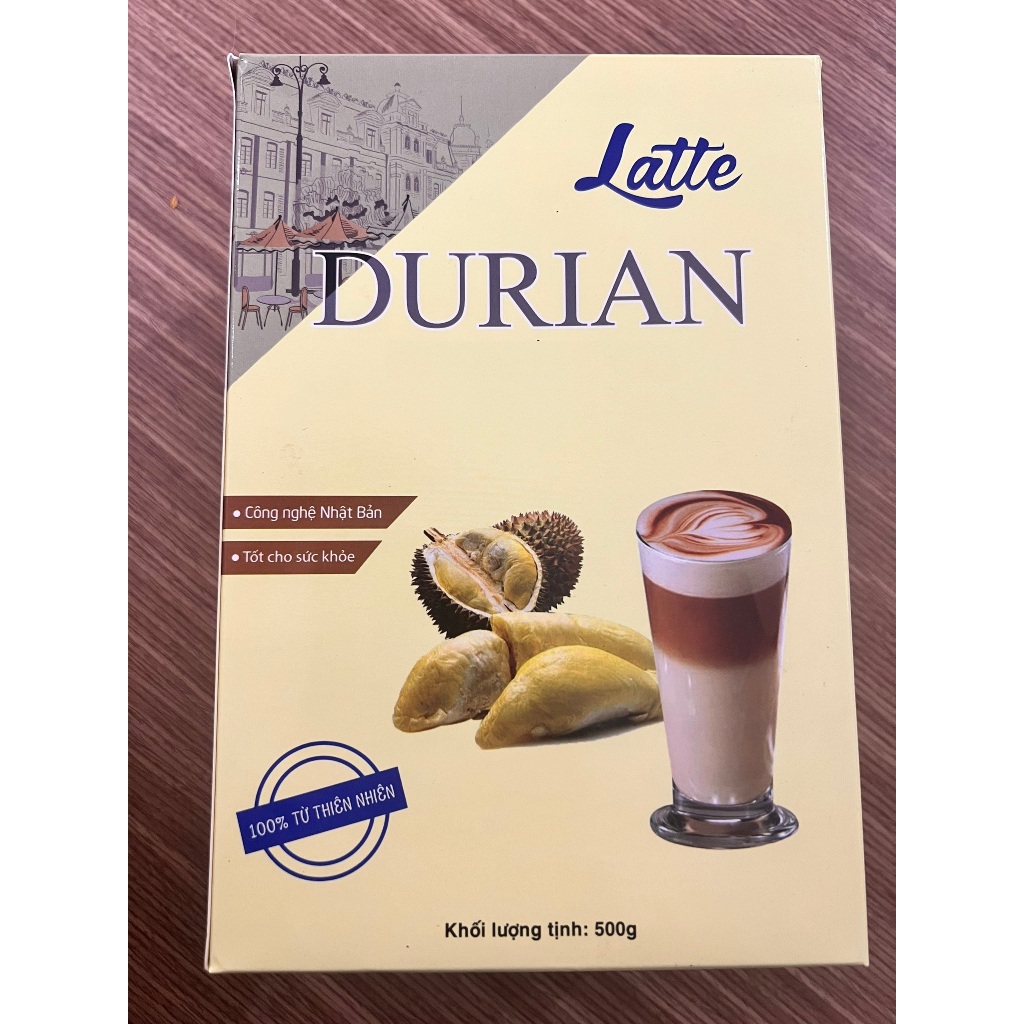 Bột sữa sầu riêng hoà tan uống liền hộp 500g (22 gói nhỏ) | Shopee Việt Nam