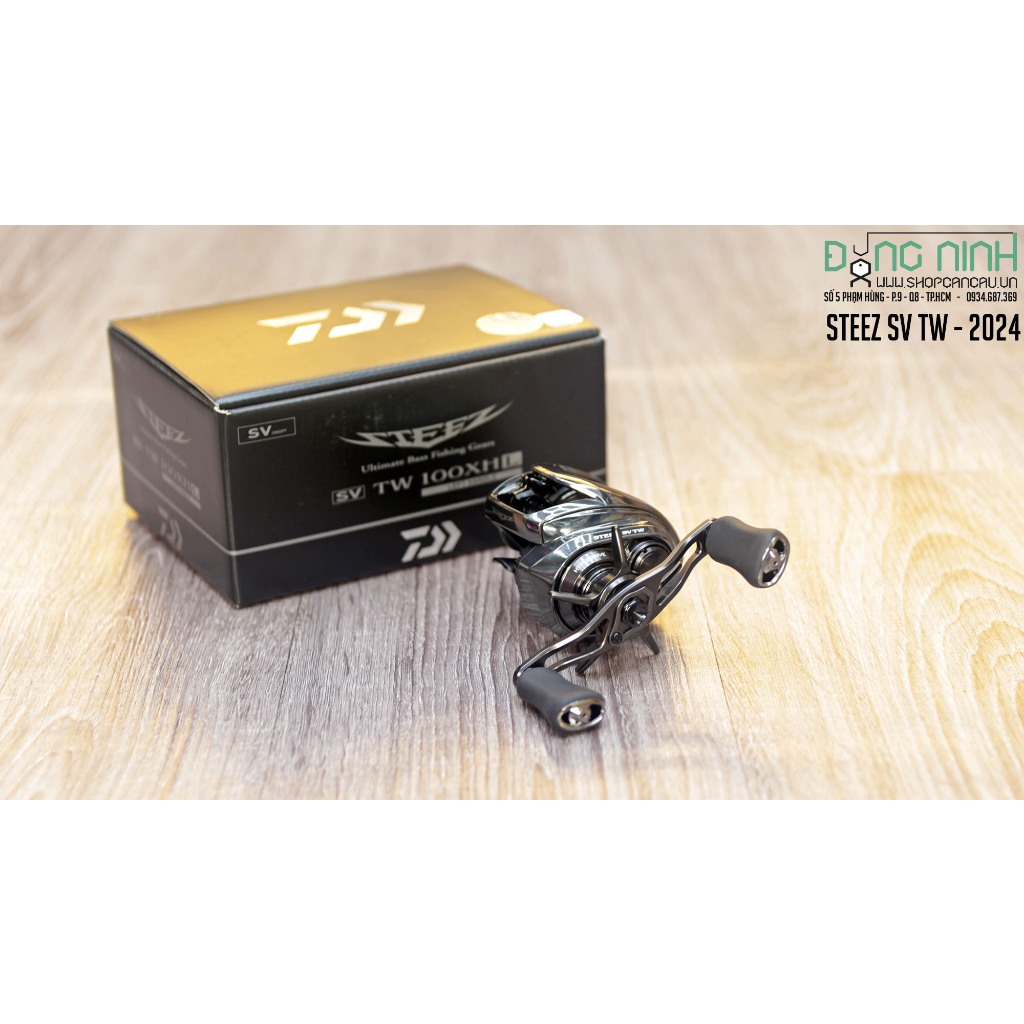 Máy ngang Daiwa Steez SV TW - 2024 - siêu phẩm Made in Japan | Shopee Việt Nam