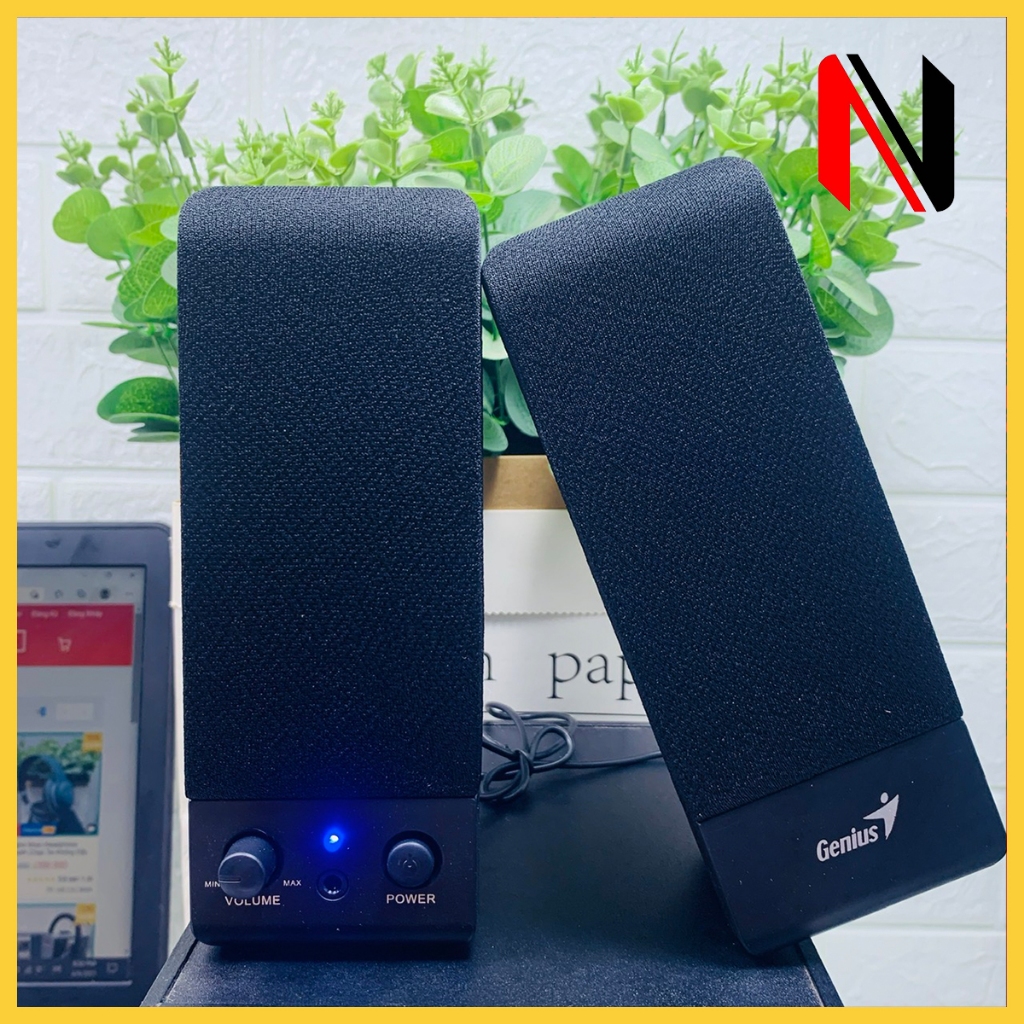 Loa Máy Tính Để Bàn 2.0 GENIUS SP S110 Có Dây Loa Vi Tính Pc Gaming Nghe Nhạc Cực Hay | Shopee ...