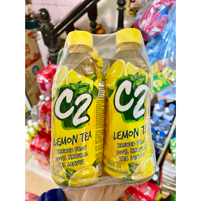 1 Vỉ Nước trà chanh C2 chai 330ml ( 6 chai) | Shopee Việt Nam