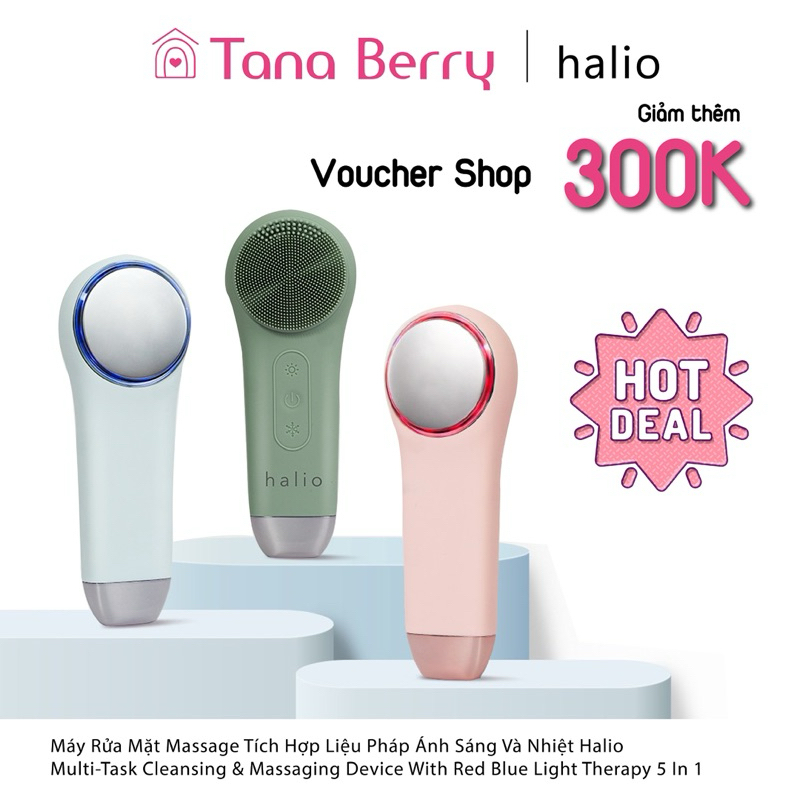 [TRỢ GIÁ] Máy Rửa Mặt Massage Tích Hợp Liệu Pháp Ánh Sáng và Nhiệt ...
