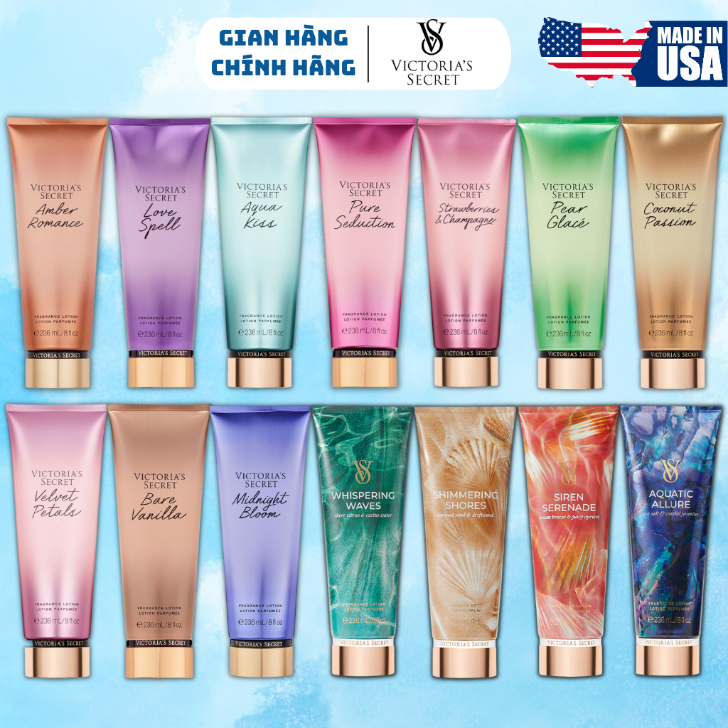 Body Lotion Victoria Secret Chính Hãng 236ml , Sữa Dưỡng Thể Victoria ...